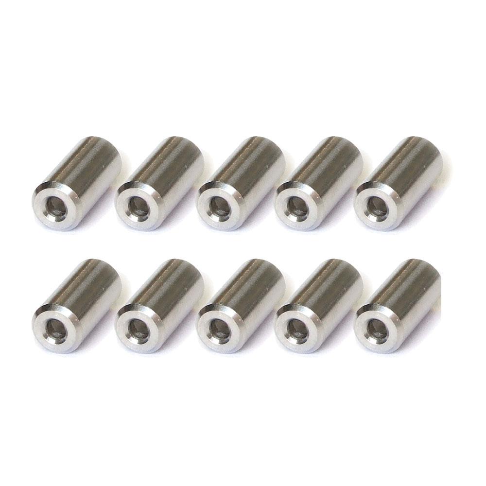 Clarks Alloy Cable Ferrules (Pack x 10) | Click Cycle